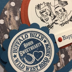 Anniversary Card Pop up Rodeo Sweethearts 3D Country Cowboy Cowgirl ...