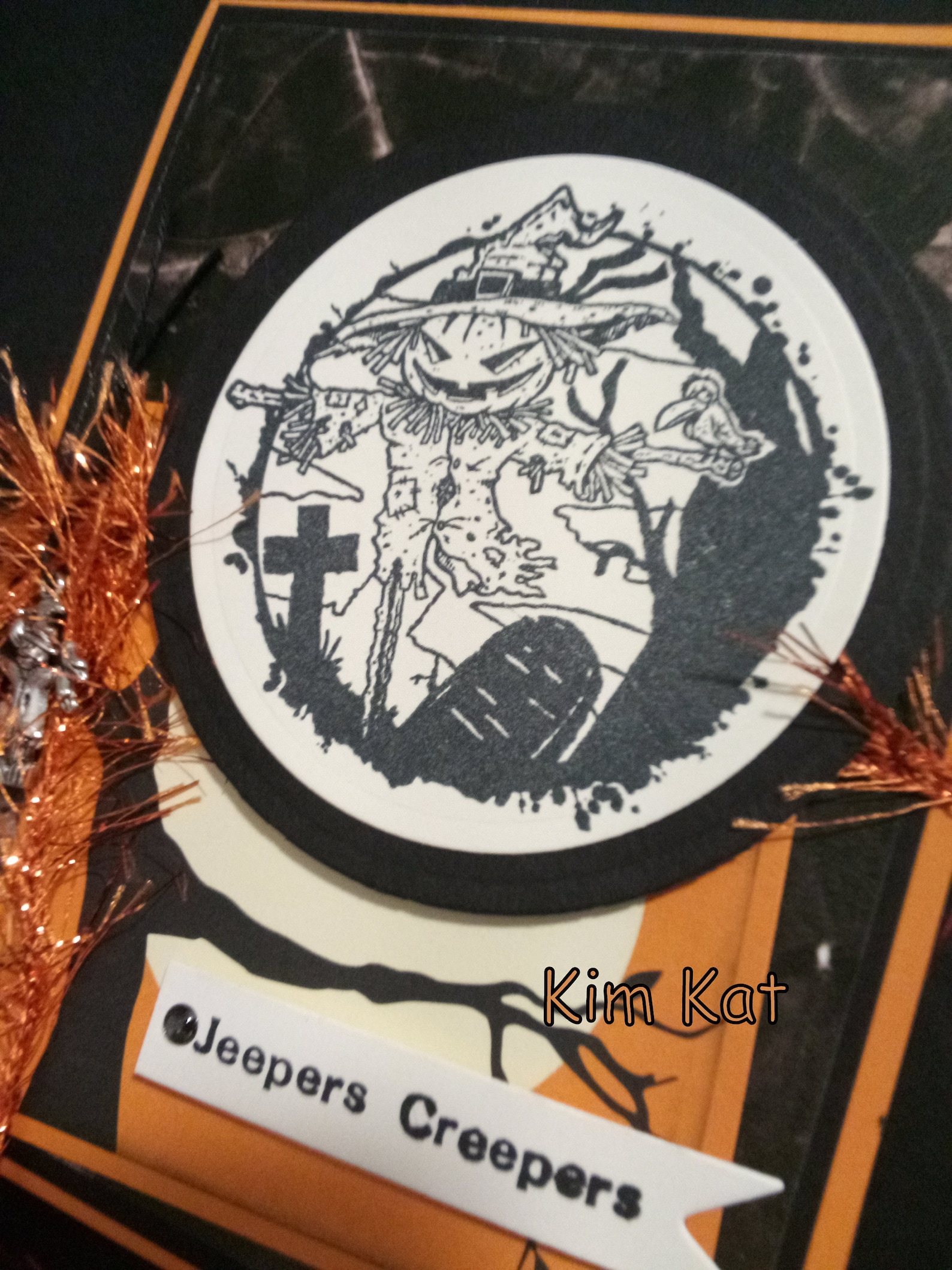 Jeepers Creepers Card Pop up Halloween 3D Spooky Scarecrow - Etsy