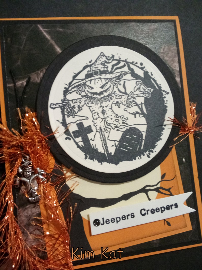 Jeepers Creepers Card Pop up Halloween 3D Spooky Scarecrow - Etsy