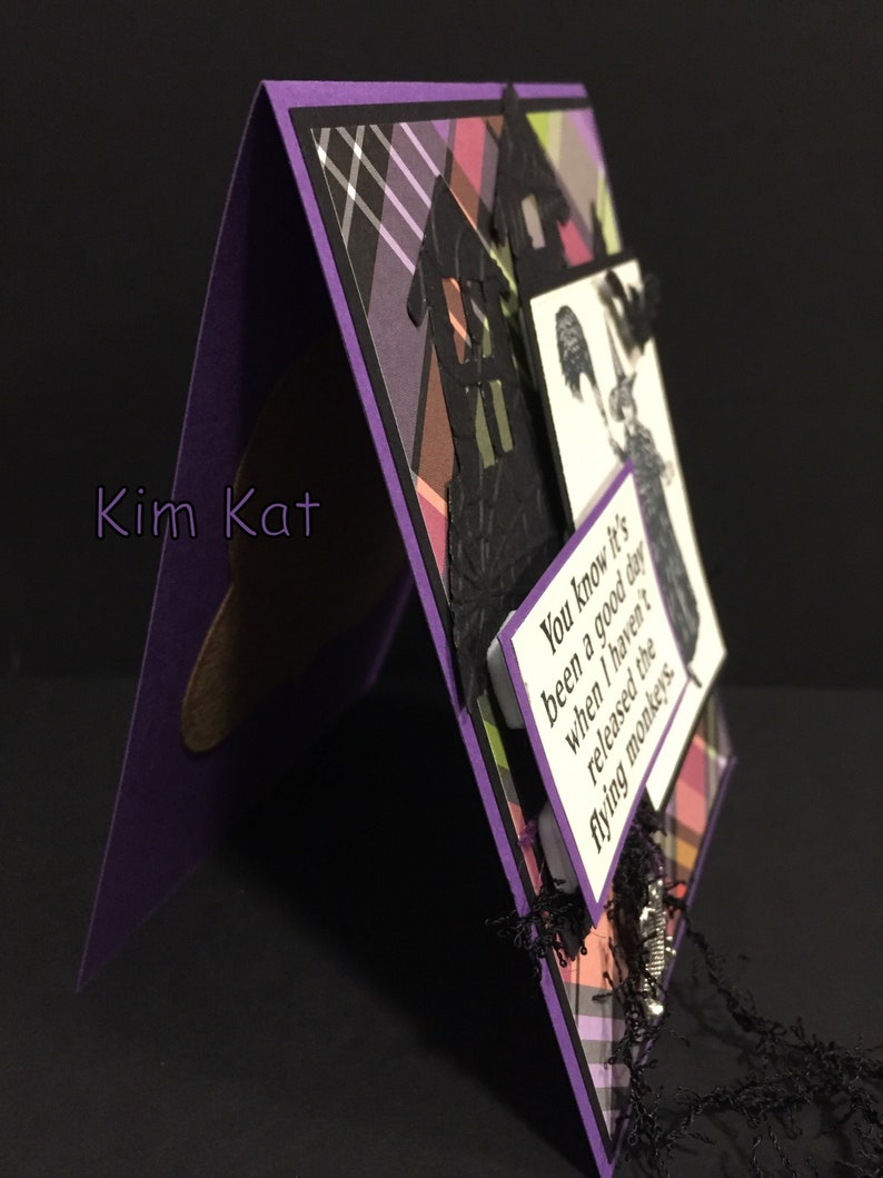 WICKED Witch Card Pop up 3D Flying Monkeys Wizard of Oz | Etsy