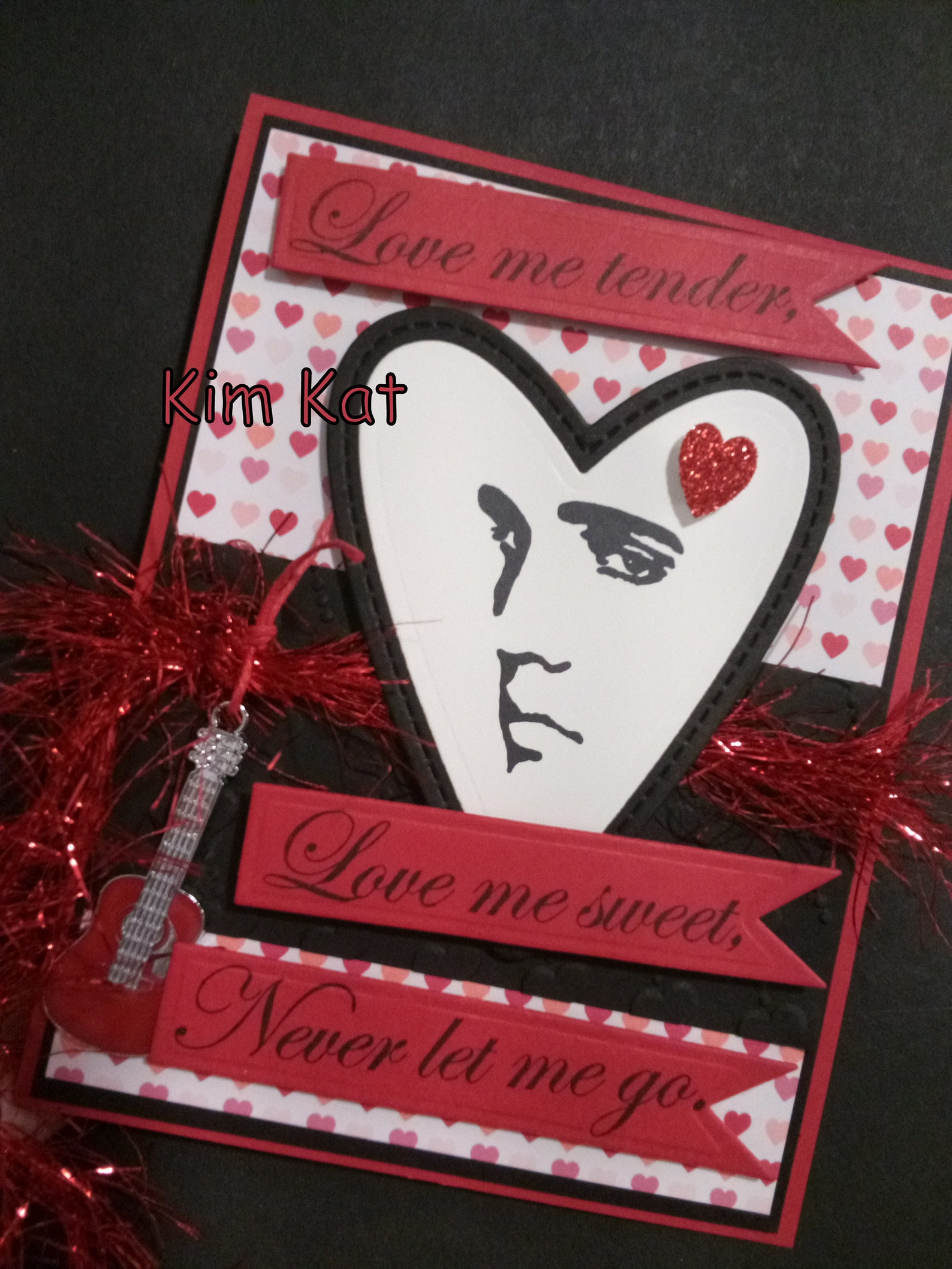 ELVIS CARD Pop up Valentine's Day Love Me Tender 3D Elvis - Etsy