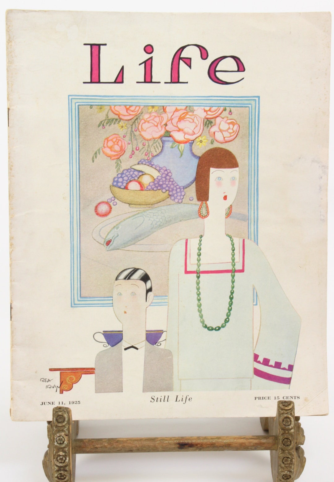 Original Life Magazine, June 11, 1925, Cover Art "still Life" by Rea ...