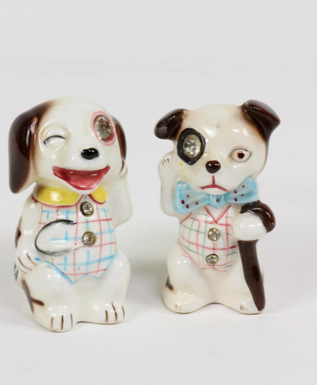 Lefton's Dapper Dogs Salt and Pepper Shaker Anthropomorphic With ...