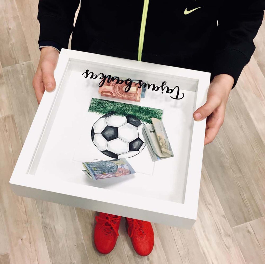 Personalised Money Box Bank Savings Sport Football - Etsy