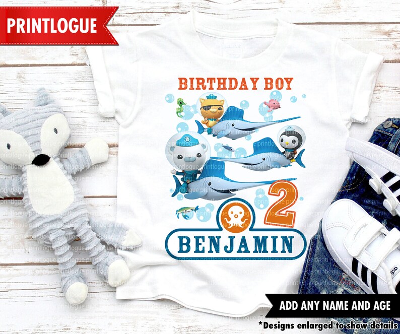 Octonauts Birthday Shirt Octonauts Family Shirt Octonauts - Etsy