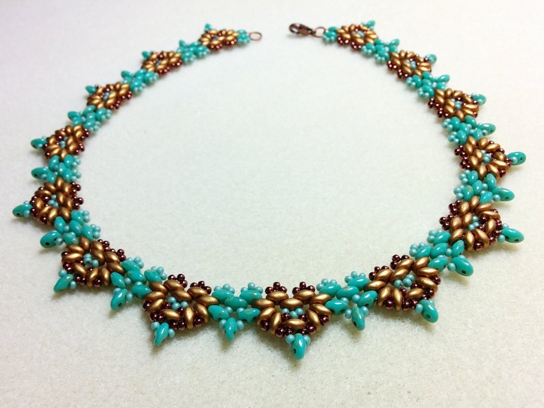 Beading Tutorials and Patterns, Craft Supplies & Tools, Beaded Necklace ...