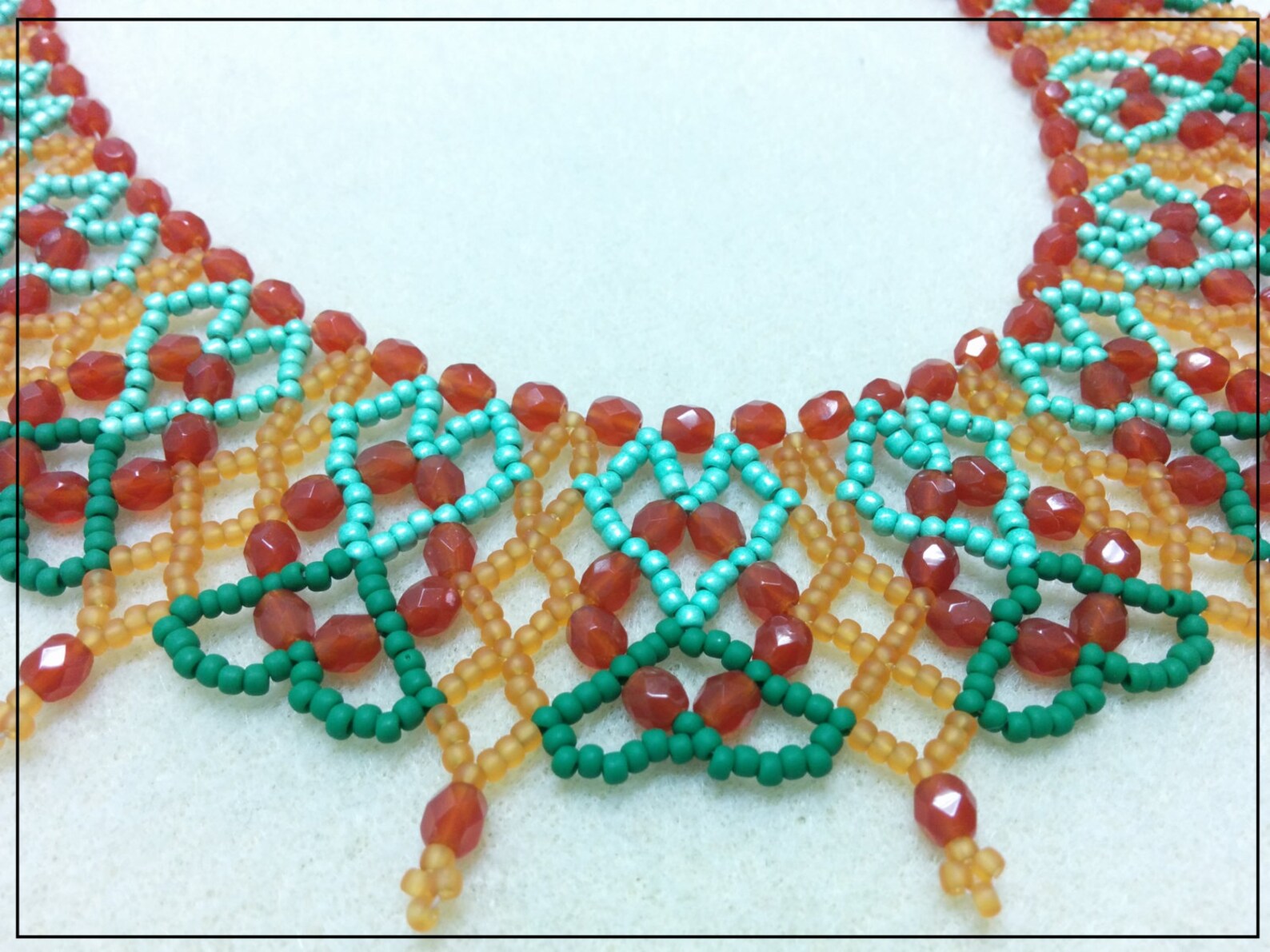 Beading Pattern Instructions, Jewelry Beading Tutorials, Beading ...