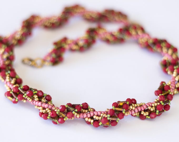 Beading Tutorials and Patterns, Craft Supplies & Tools, Beaded Necklace ...