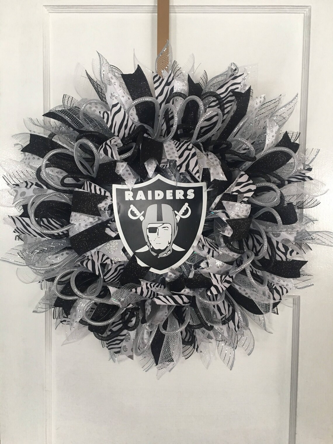 Raiders Wreath - Etsy