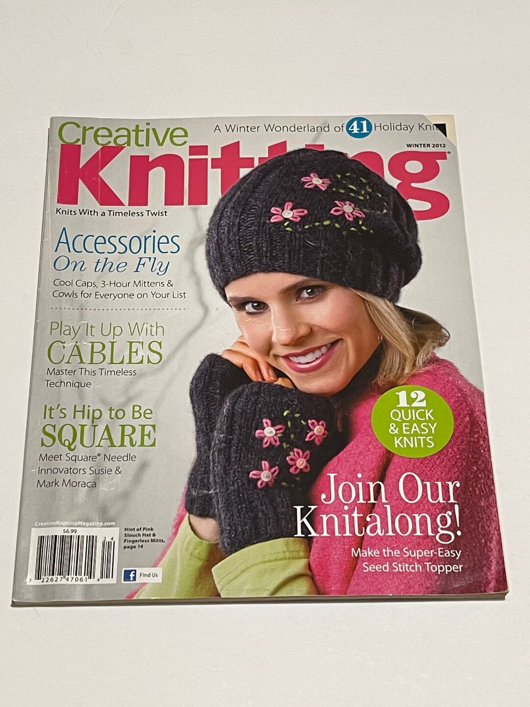 Creative Knitting Magazine Winter 2012 - Etsy