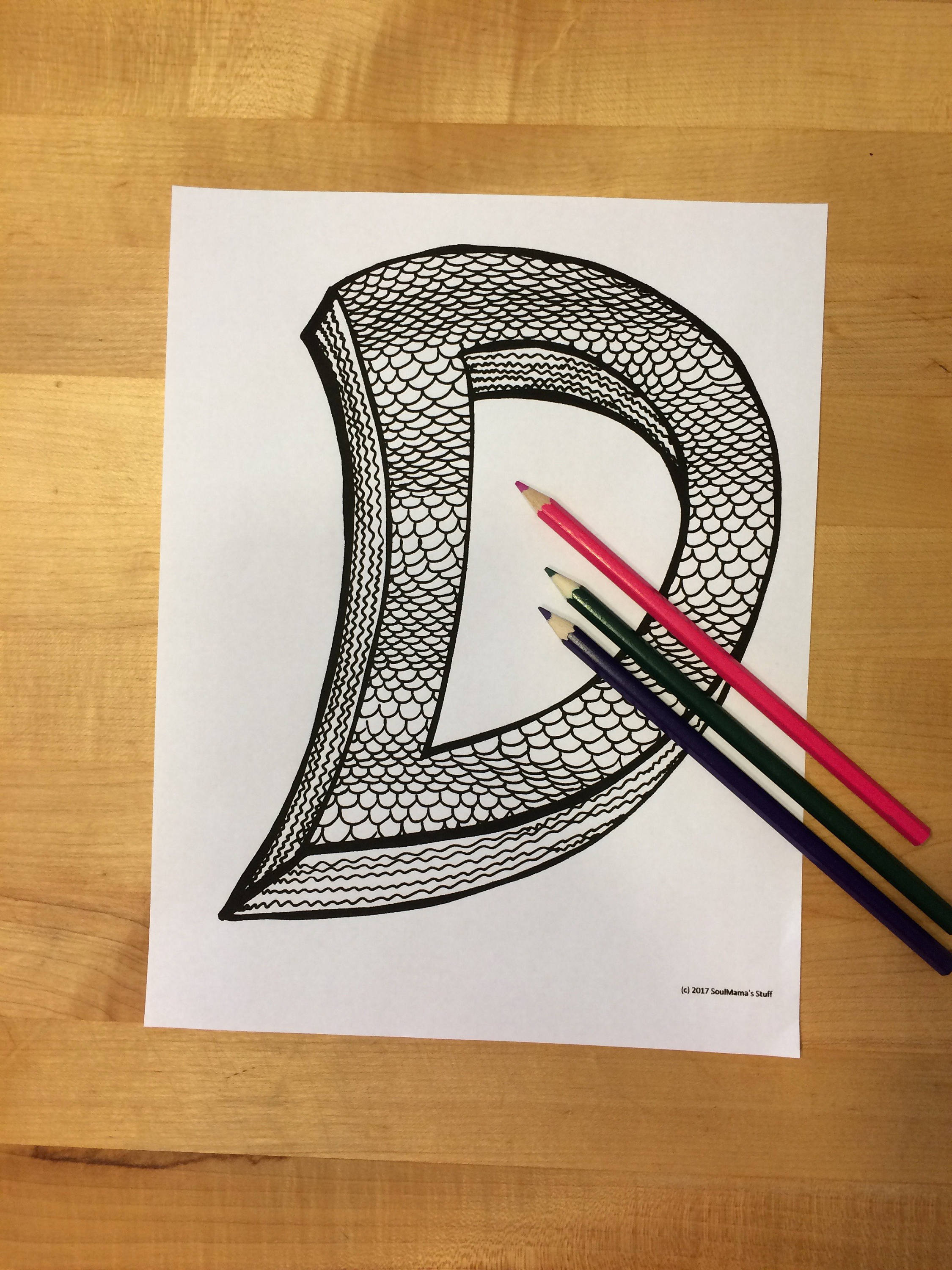 Cool Patterns To Draw In Letters