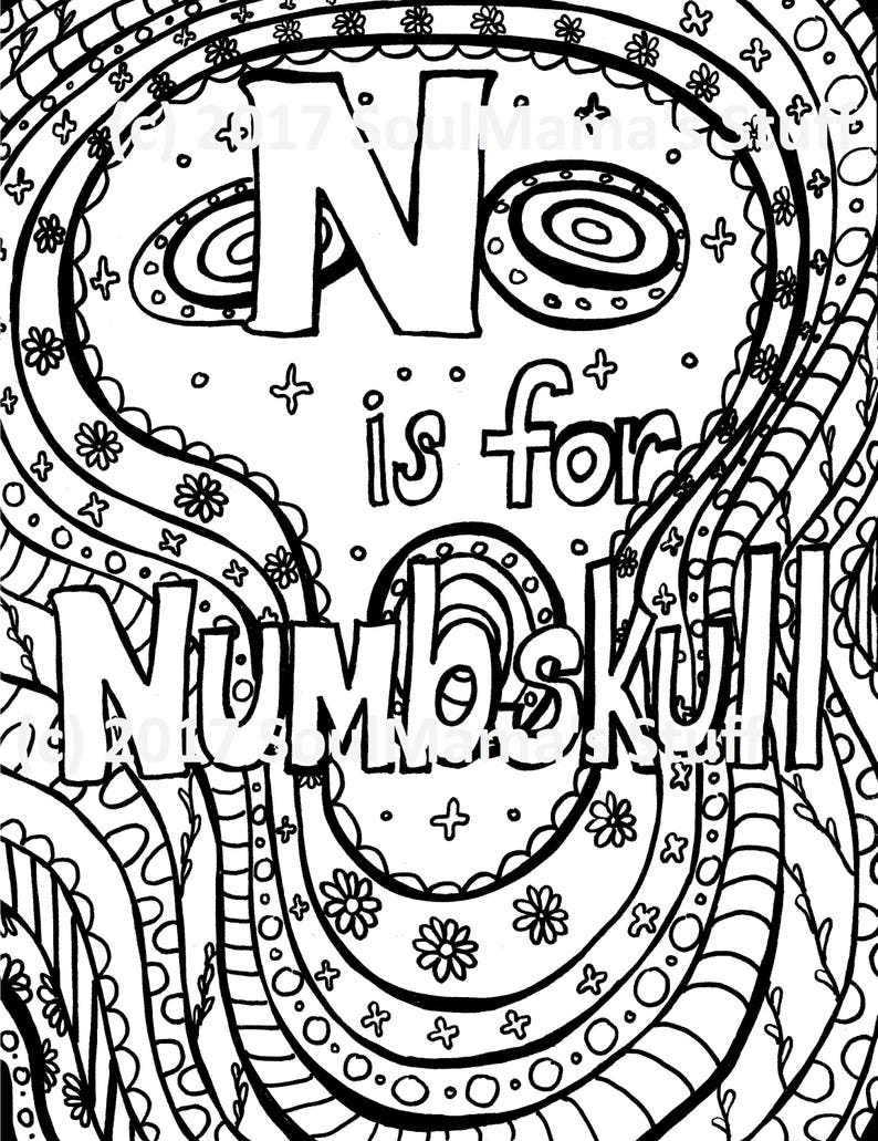 Interesting Insults & Creative Curses for Adults to Color Volumes 1, 2 ...