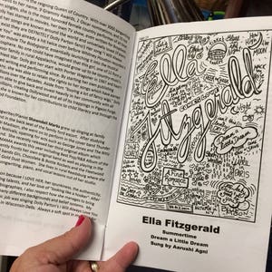 Ella Fitzgerald, Coloring Page, Ladies of Song, Digital Download ...