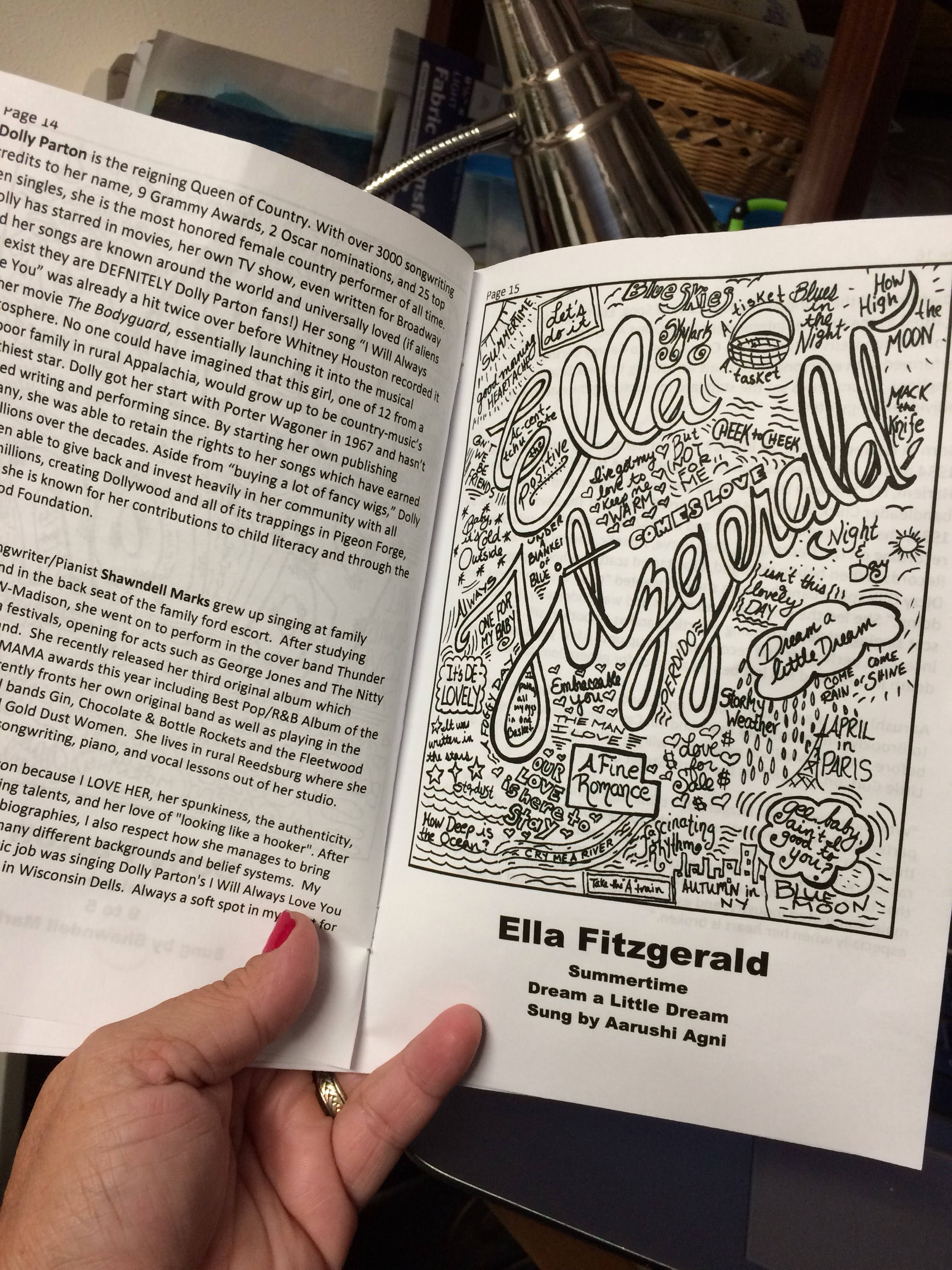 Ella Fitzgerald, Coloring Page, Ladies of Song, Digital Download ...