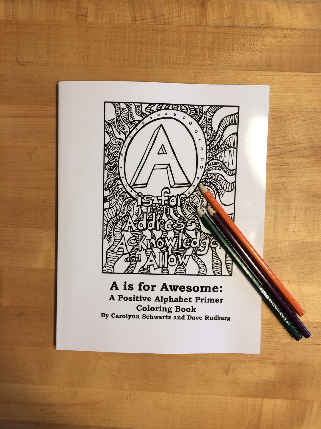 A is for Awesome: A Positive Alphabet Primer, Coloring Book Download ...