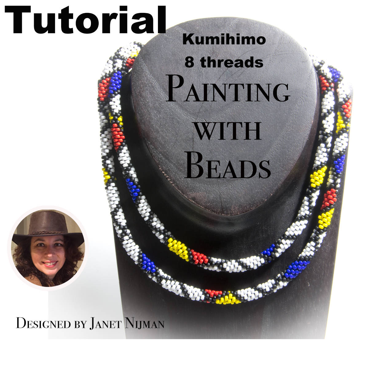 Kumihimo 8 Threads Pattern Necklace Tutorial Painting With | Etsy