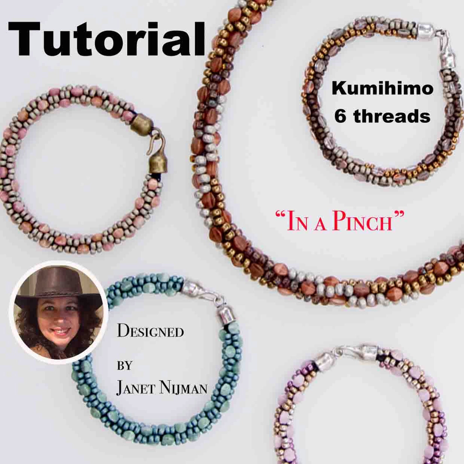 Kumihimo pattern tutorial 6 threads In a Pinch | Etsy