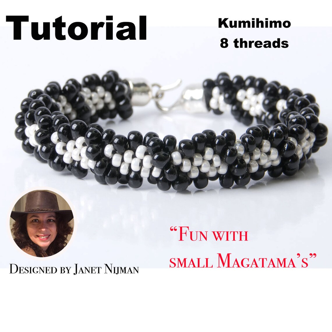Kumihimo Pattern Tutorial Flat Pattern Fun With 4 Mm | Etsy
