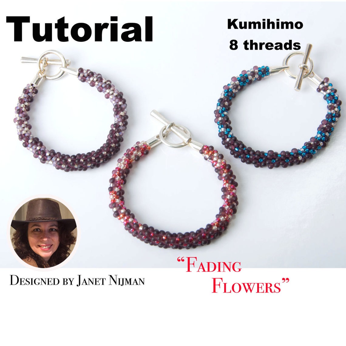 Kumihimo Bracelet Pattern 8 Strands - Etsy
