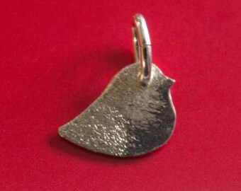 Sterling Silver & Rose Gold Robin Charm When Robins Appear Robin Red ...