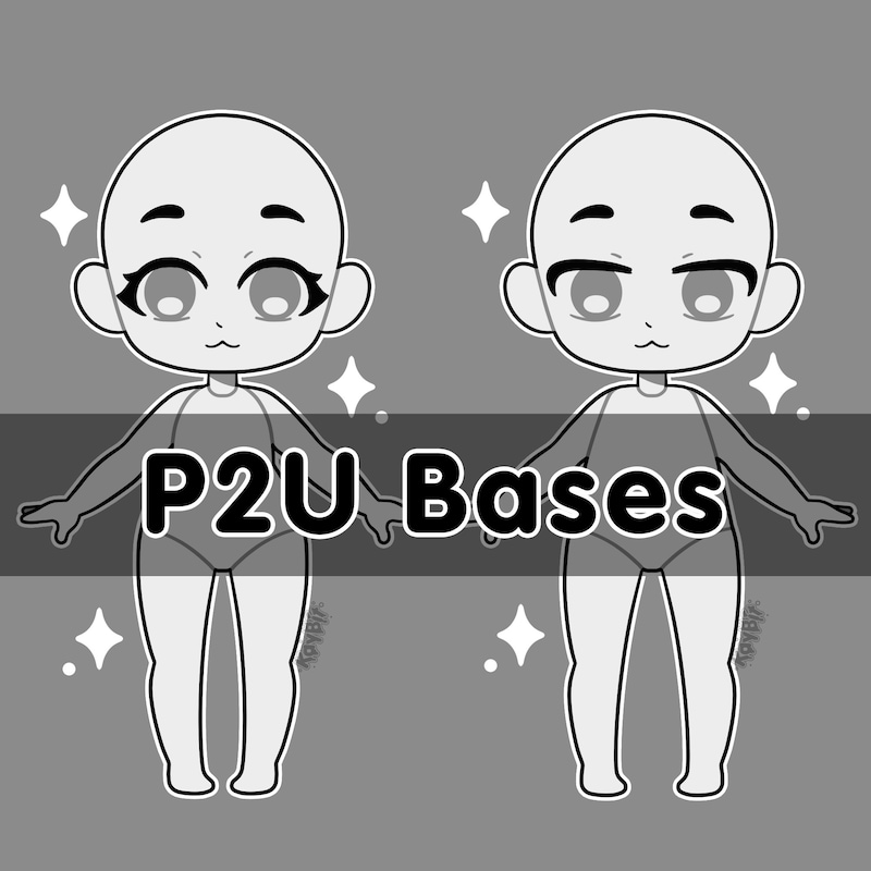 Vtuber Model Base Template - Etsy