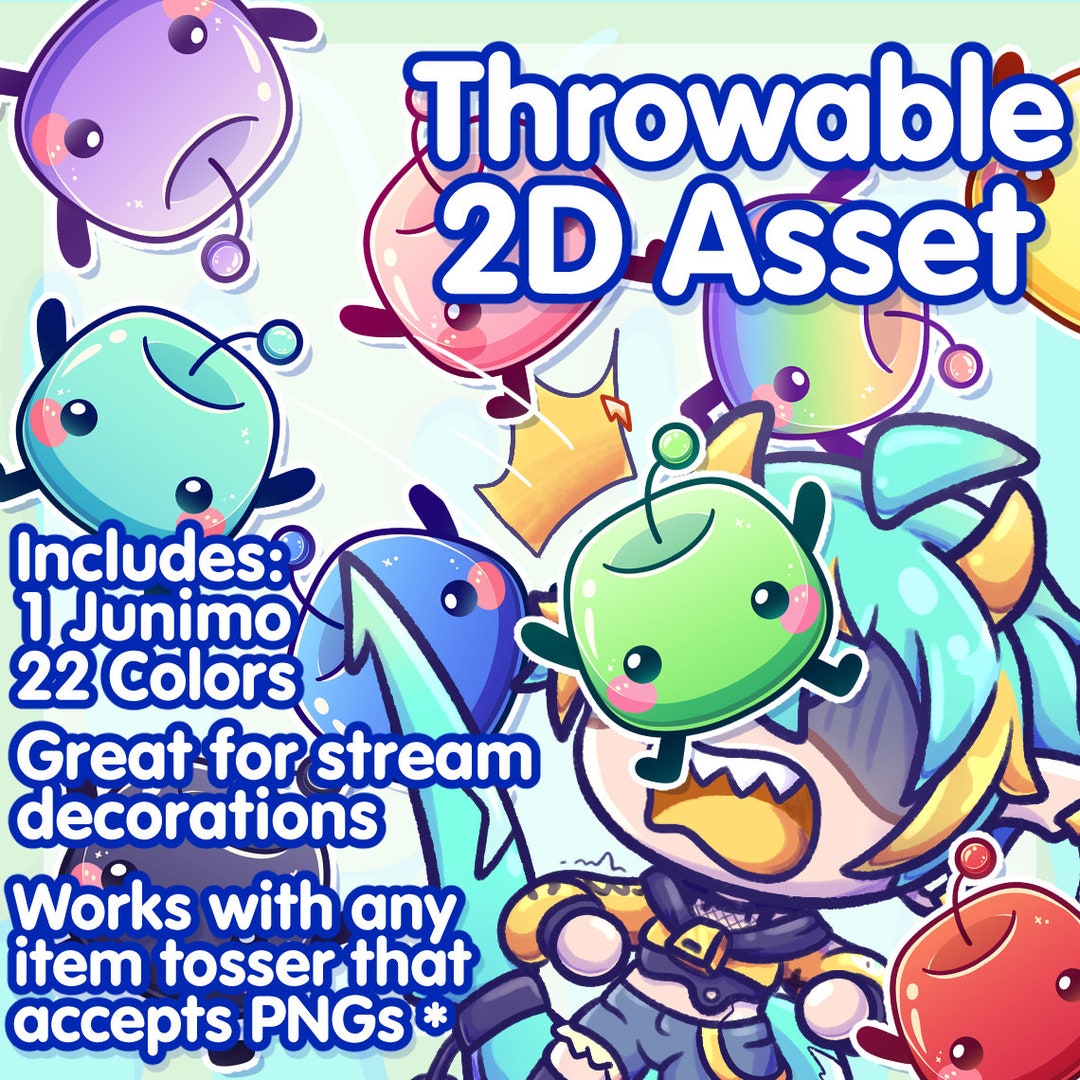 Throwable 2D Items - Junimos - Etsy