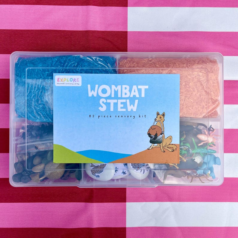 Wombat Stew Sensory Kit - Etsy