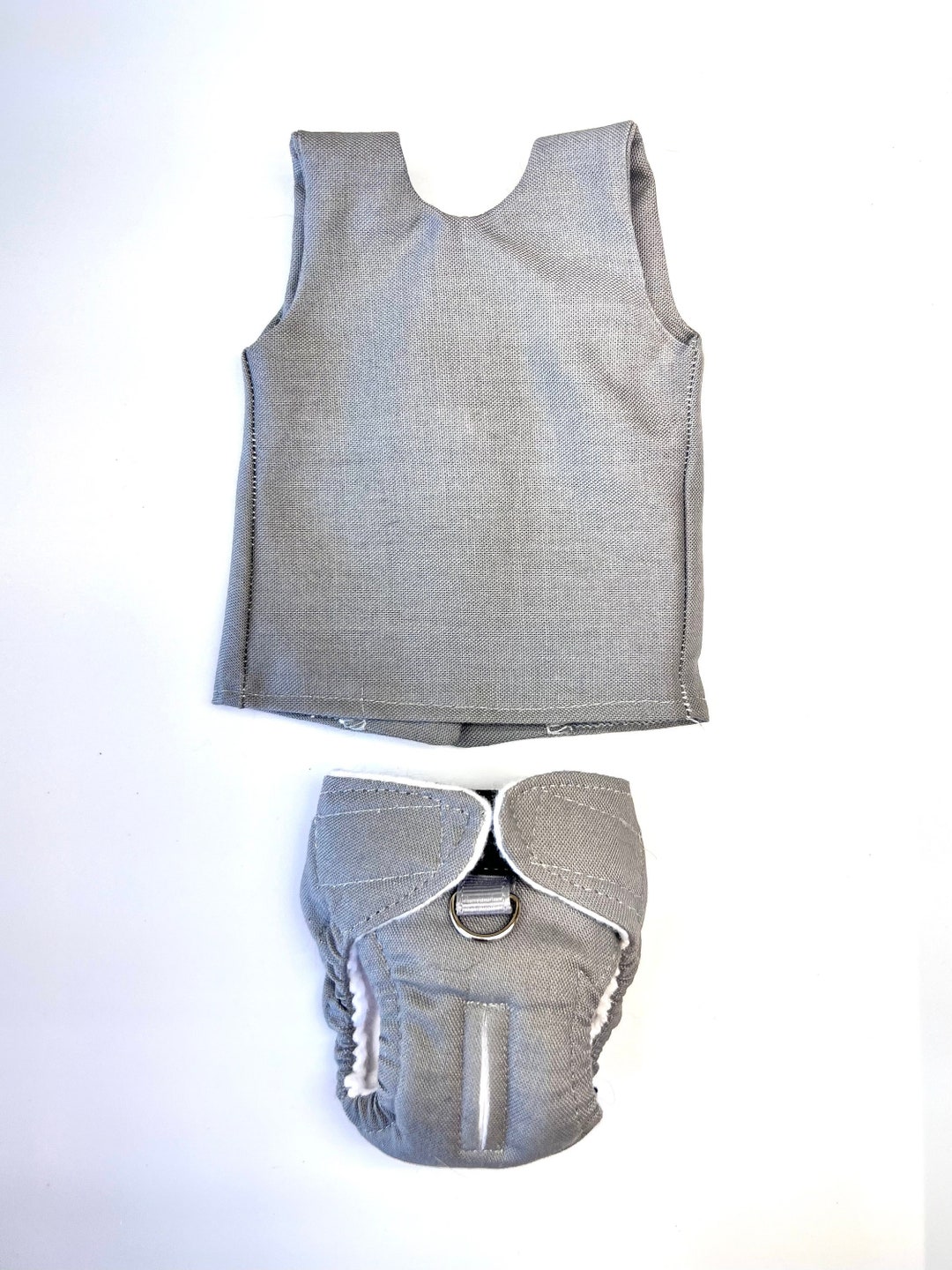 CAPUCHIN DIAPER SET in Solid Colors - Etsy