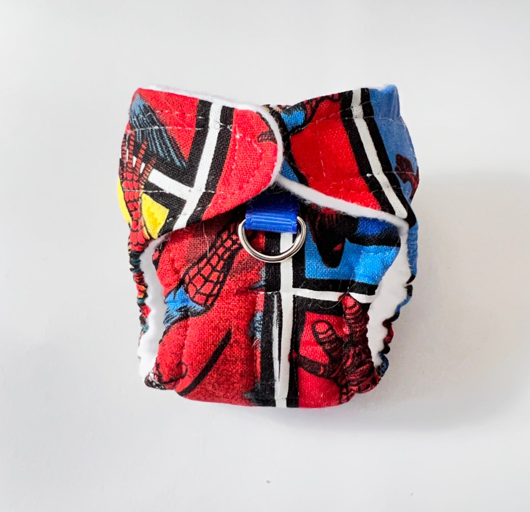 Spiderman 2 DIAPER COVER for Marmosets - Etsy