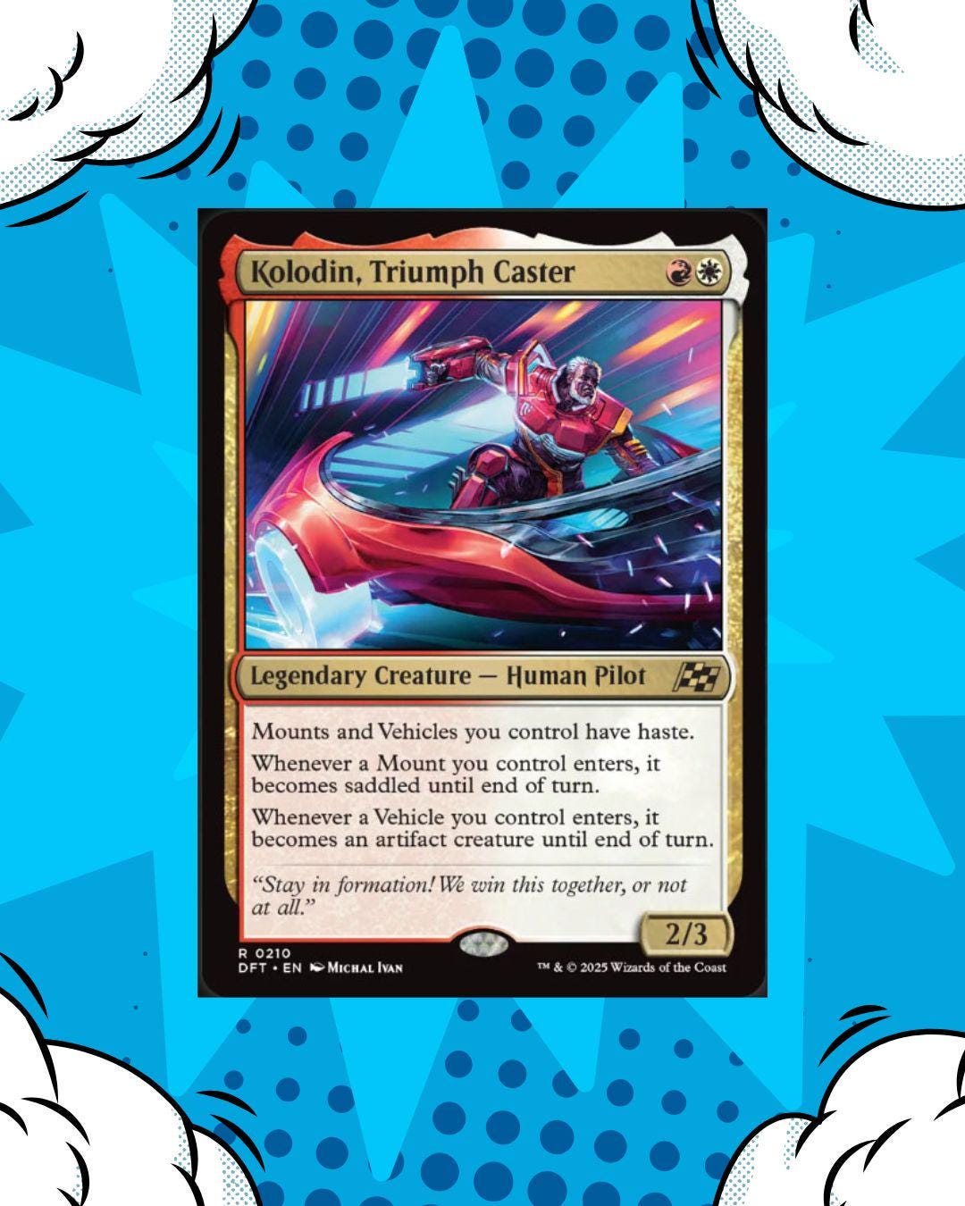 Kolodin, Triumph Caster Commander Deck Magic the Gathering, Vehicles ...