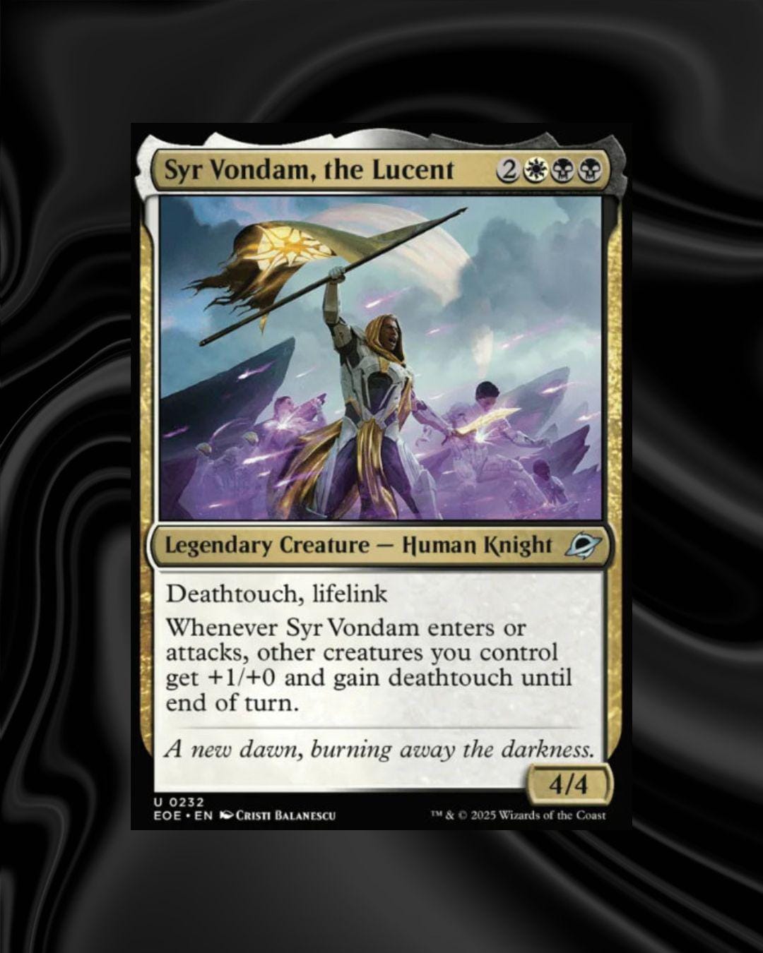 Deathtouch Theme Commander Deck Magic the Gathering Syr Vondam, the ...