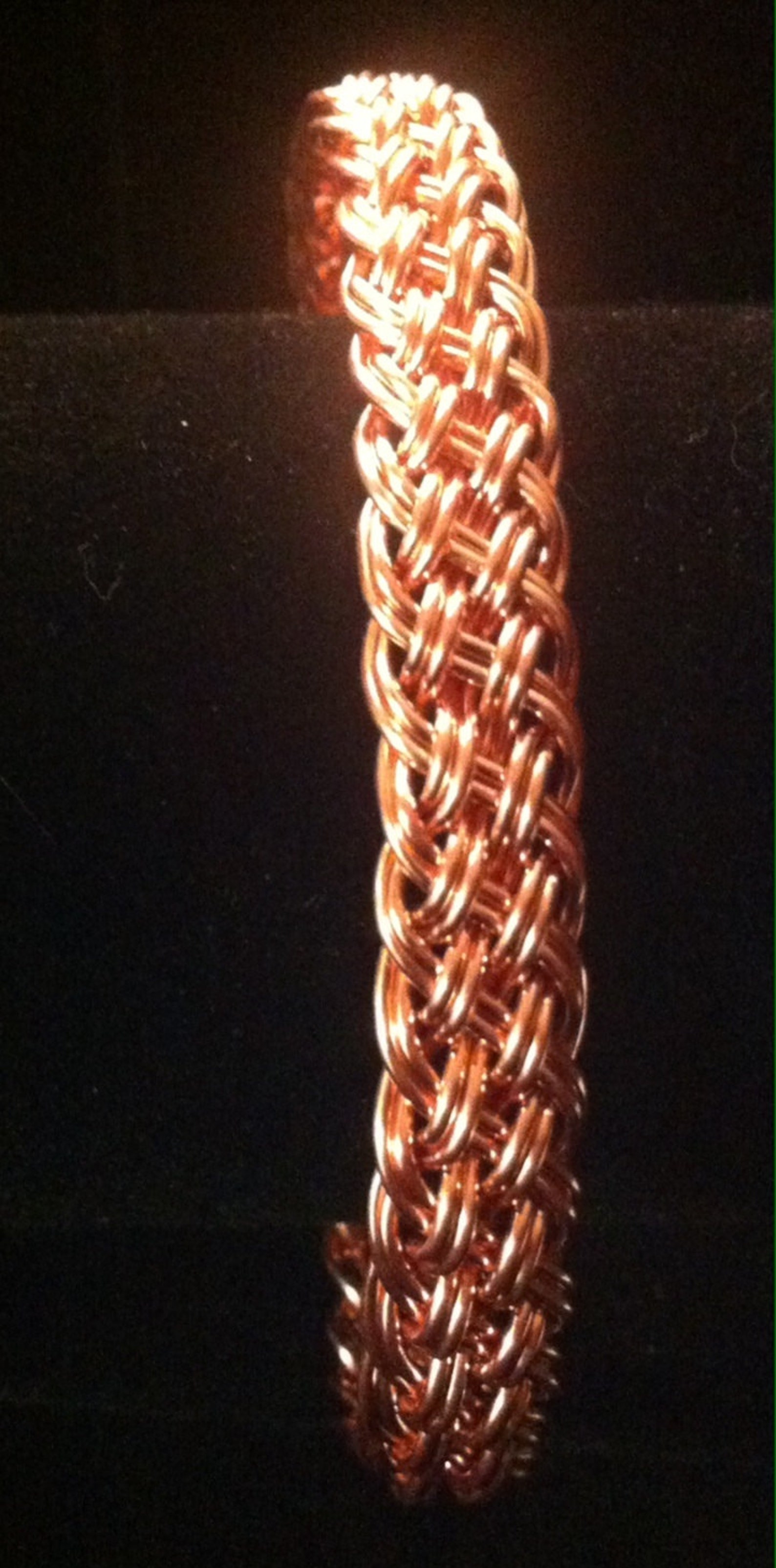 Double Woven Copper Cuff - Etsy