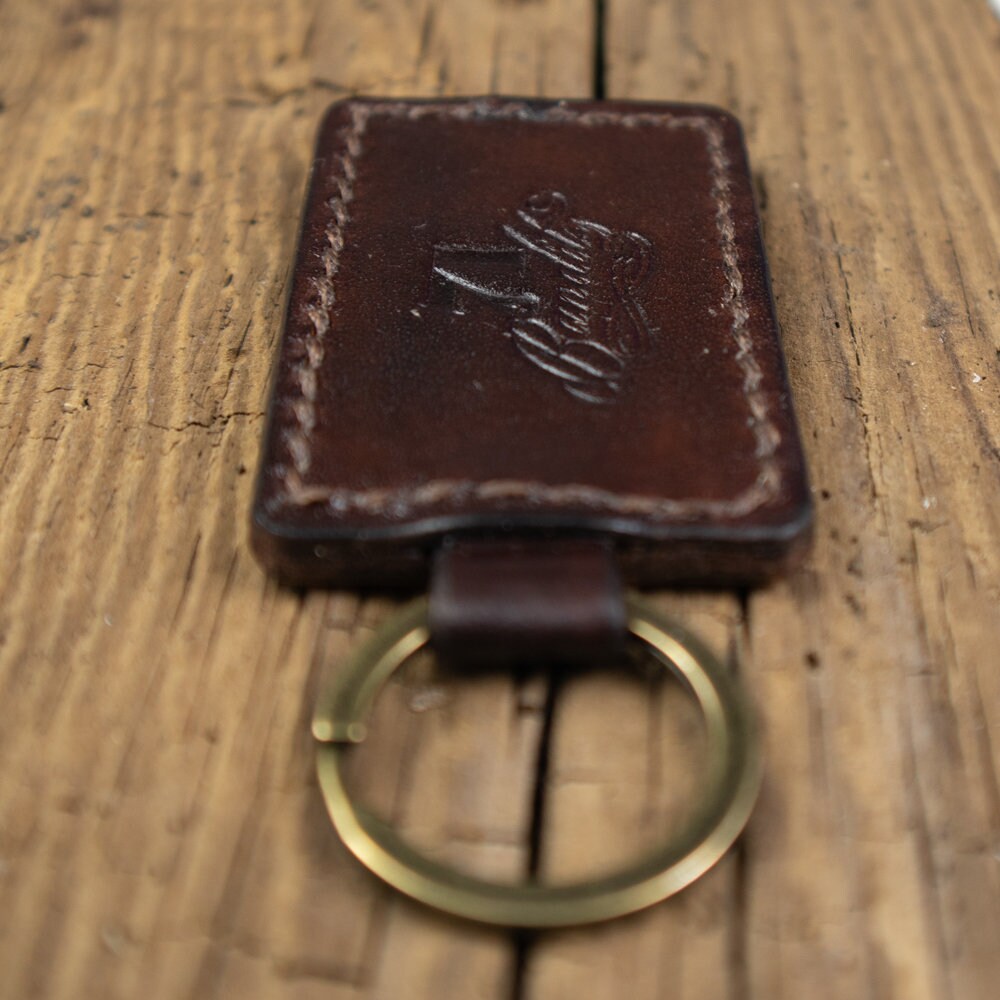 Bonnie Beautiful Handmade Leather Keychain - Etsy