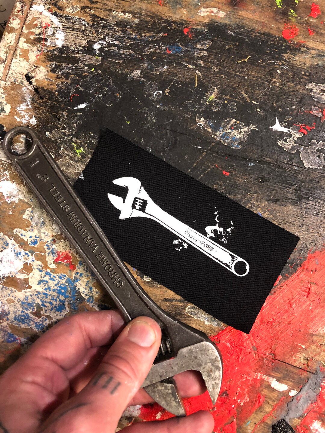 Wrench Small - Patch - Etsy