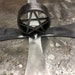 Inverted Cross - W Pentagram Candle Holder - Etsy