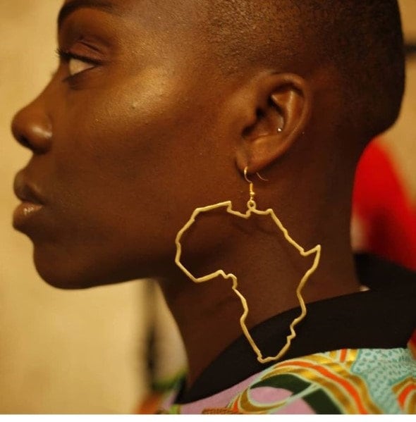 Brass Outline Map of Africa - Etsy