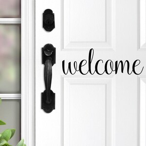 Hello Decal for Front Door, Hello Wall Decal, Hello Door Vinyl Decal ...