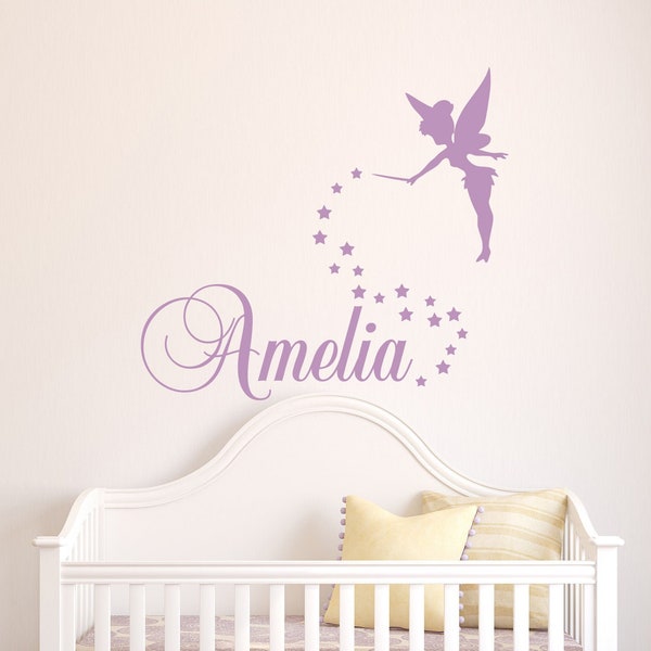 Girl Name Wall Decal - Etsy