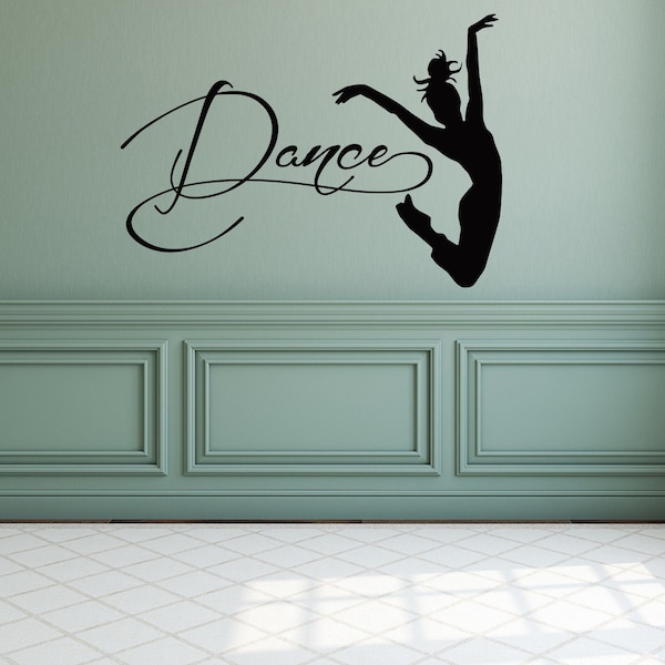 Dance Wall Decal - Etsy