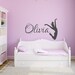 Dance Name Wall Decal Dancer Wall Decal Personalized Name - Etsy