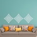 Pattern Vinyl Wall Decal Wall Decals Living Room Wall Decals - Etsy
