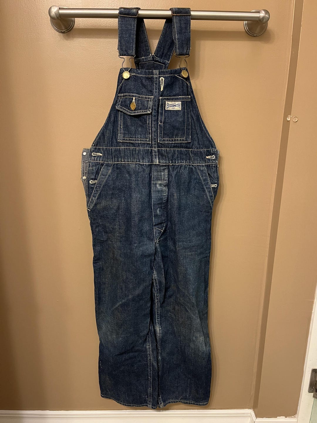 Rare Overalls 1930 Vintage Big Smith, Youth, Boy, Girl, Rare Nu Way ...