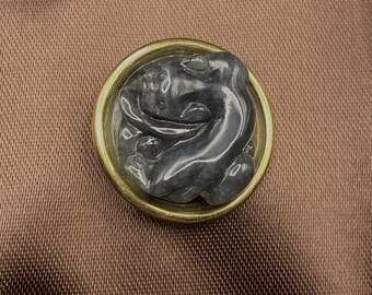 Antique Black Jade - Etsy
