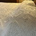 Antique Crochet Bedspread, Cover, Counterpane, Ivory, 78" X 76 ...