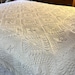 Antique Crochet Bedspread, Cover, Counterpane, Ivory, 78" X 76 ...
