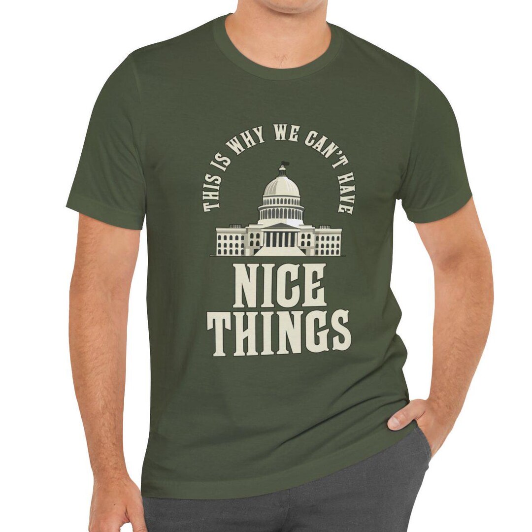 Sarcastic US Capitol T-shirt: This is Why We Can't Have Nice Things - Etsy