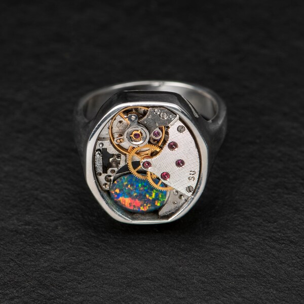Mechanical Ring - Etsy