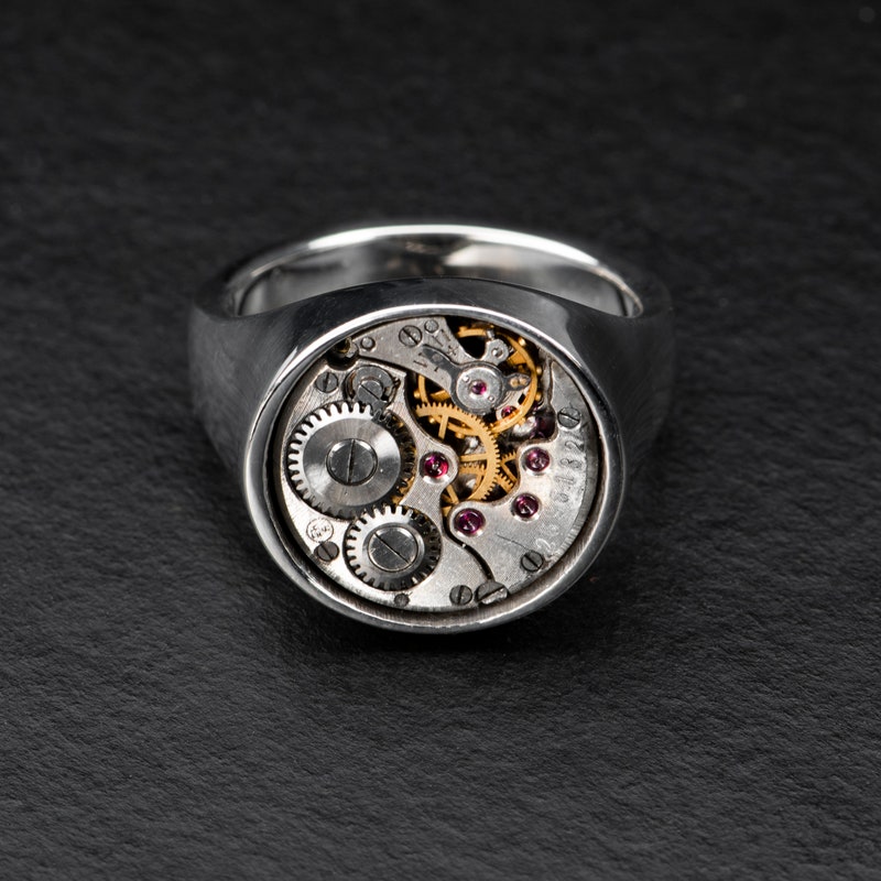 Watch Movement Ring - Etsy
