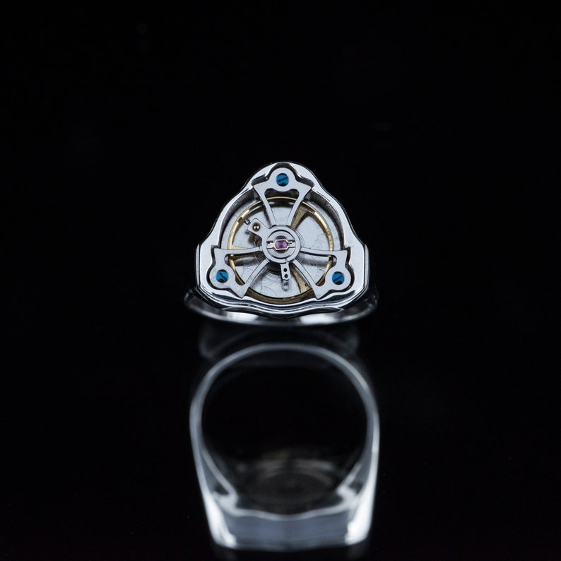 Spinning Kinetic Mechanical Ring Tourbillion Movement - Etsy