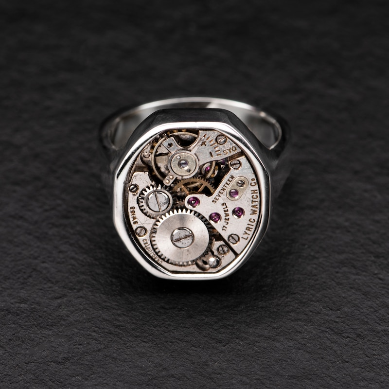 Watch Movement Ring - Etsy